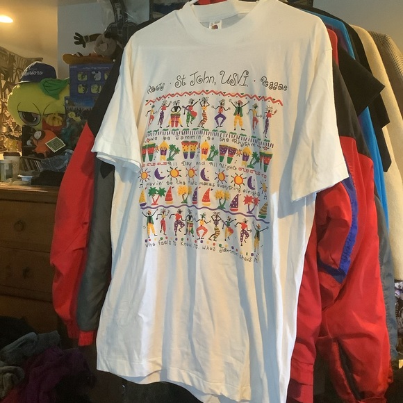 Shirts | Vintage Single Stitch Roots Rasta Reggae Rhythm St Croix ...